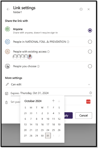 How to share a file or a folder with people outside of the Organization ...